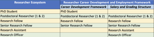 Researcher Career Development Framework | Irish Universities Association